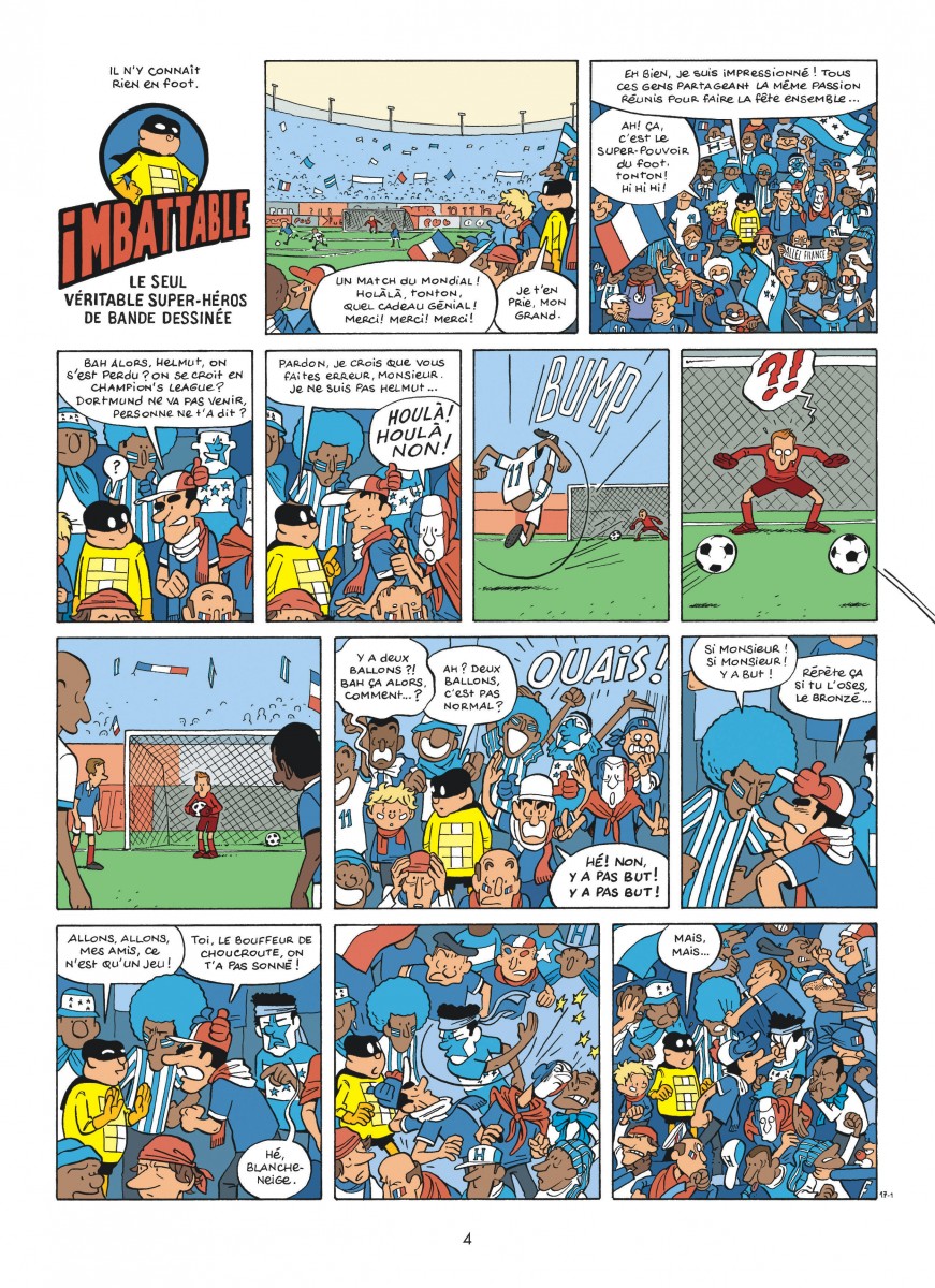 Imbattable, un super-héros de bande dessinée – Herbv : Pour écrire sur…