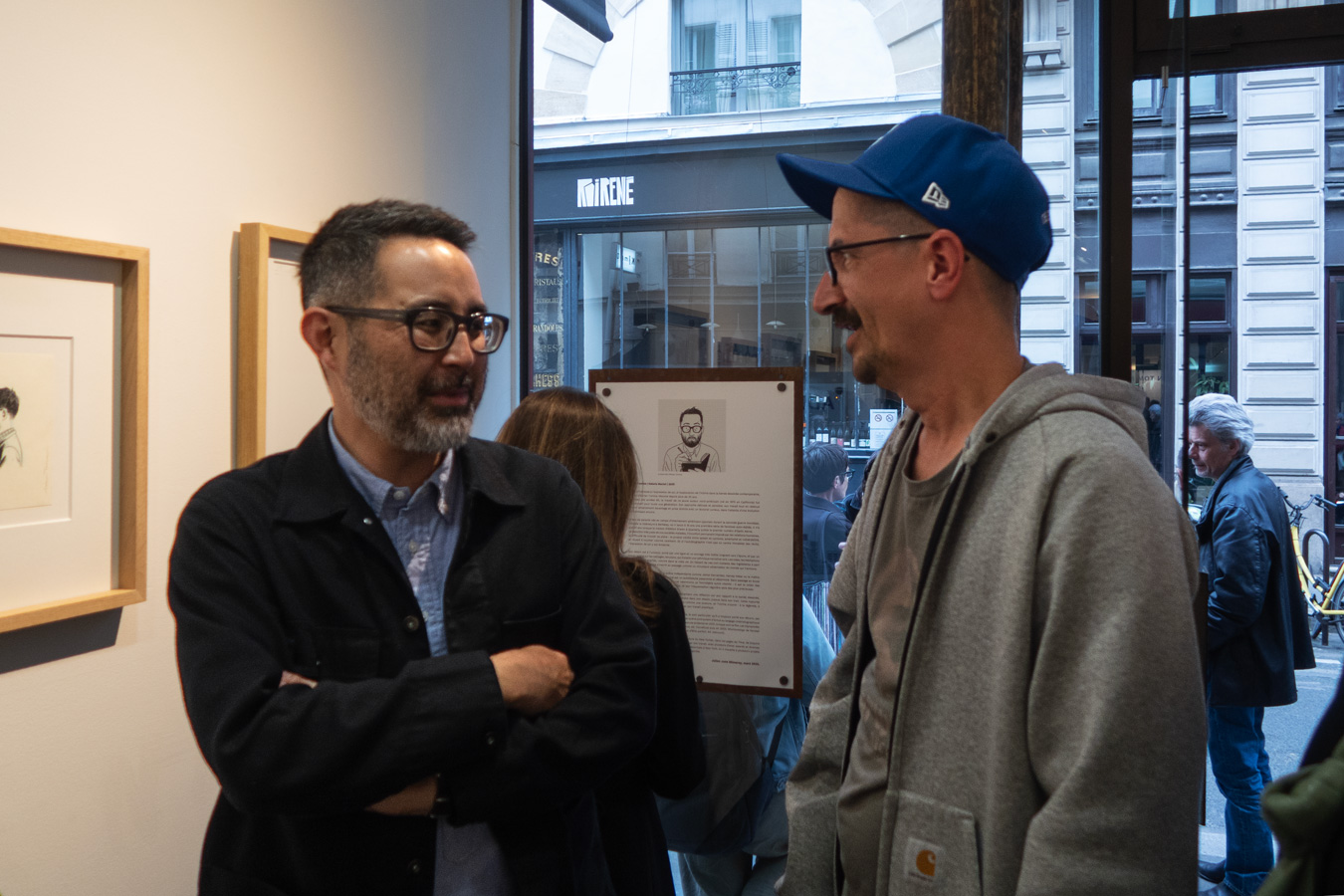 Expo-vente Adrian Tomine – les photos – Herbv : Pour écrire sur…